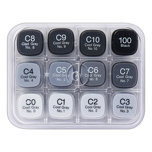Copic Classic Marker Cool Grey Set 12