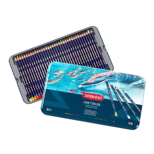 Derwent Inktense Pencil Tin Sets