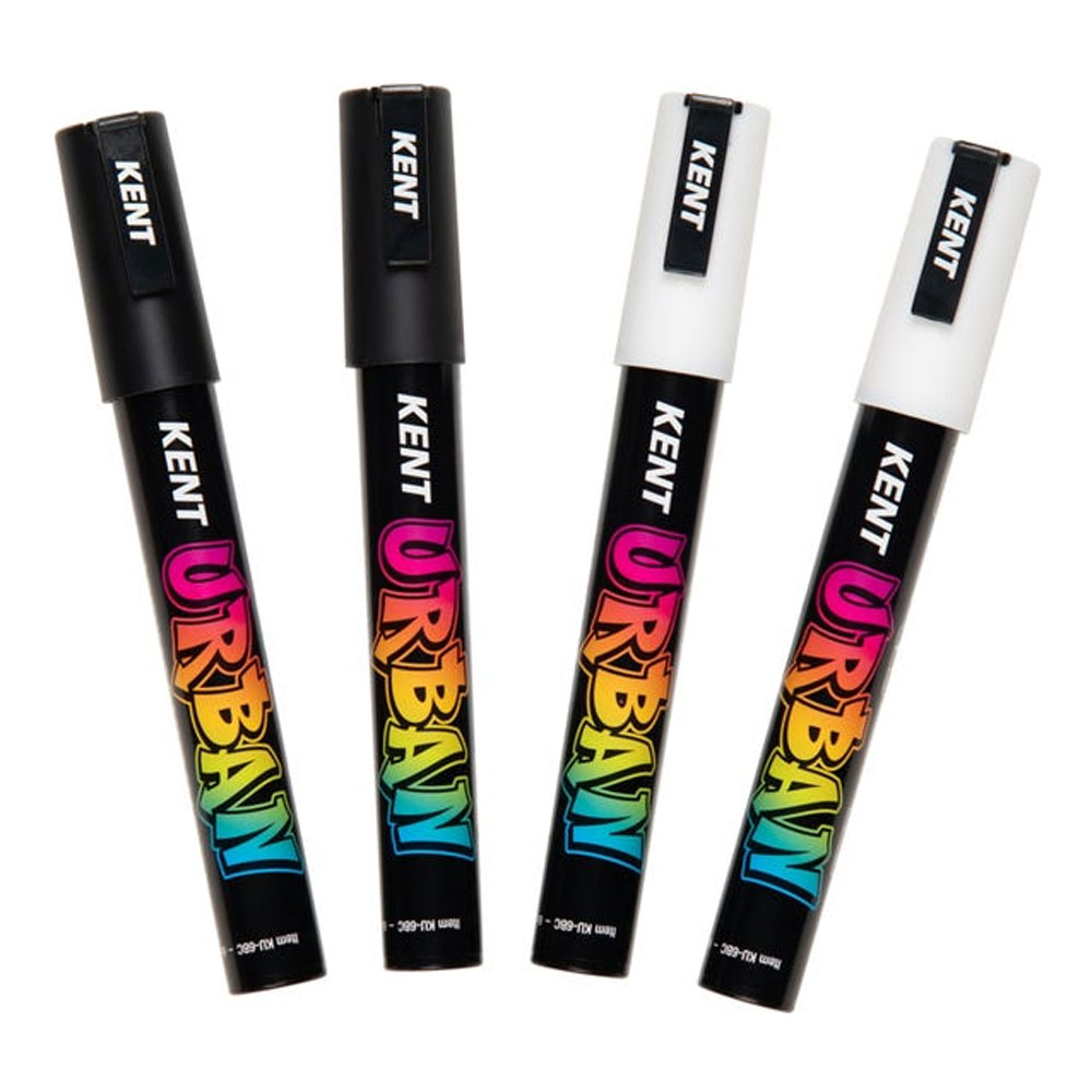 Kent Urban Acrylic Paint Marker 6mm Mono Set | Discount Art N Craft ...