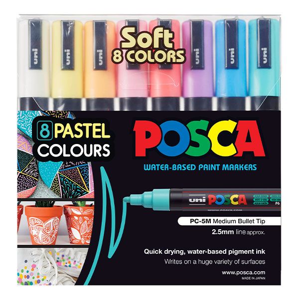 Posca Marker Medium (PC-5M) Sets