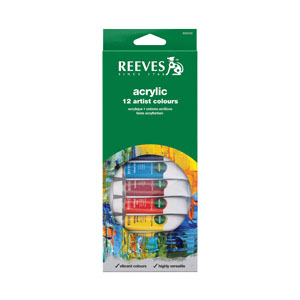 Reeves Acrylic Paints 200ml