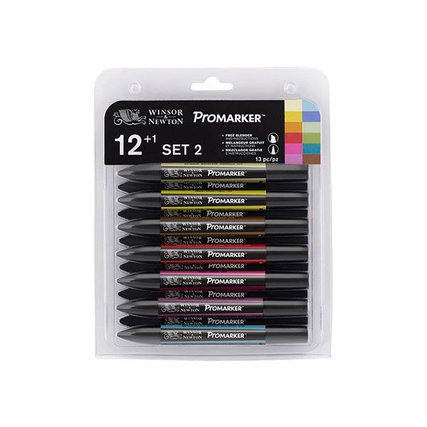 Winsor & Newton ProMarker Sets of 12