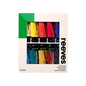 Reeves Acrylic 75ml Paint Set 5